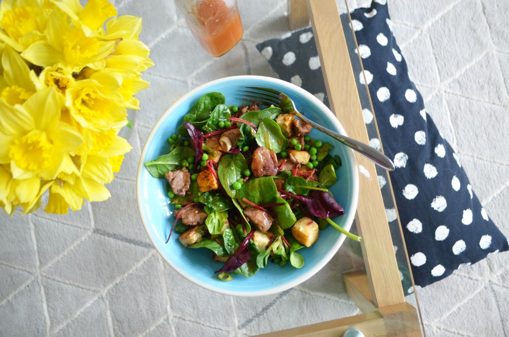 *Welsh Lamb and Halloumi Salad with a Whiskey Drizzle – The Cardiff ...