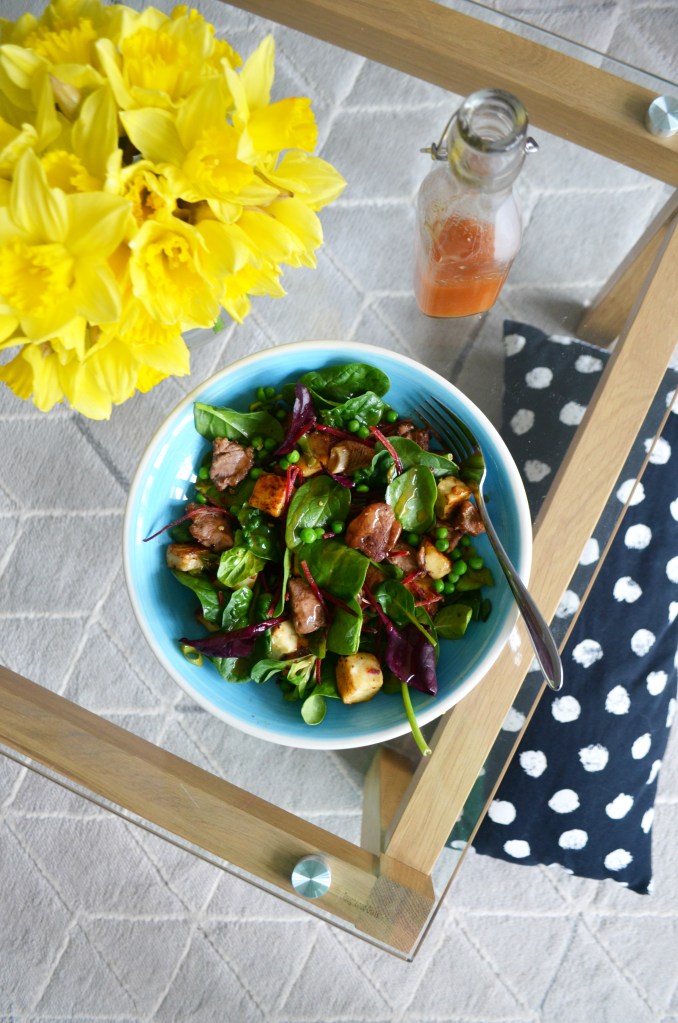 *Welsh Lamb and Halloumi Salad with a Whiskey Drizzle – The Cardiff ...