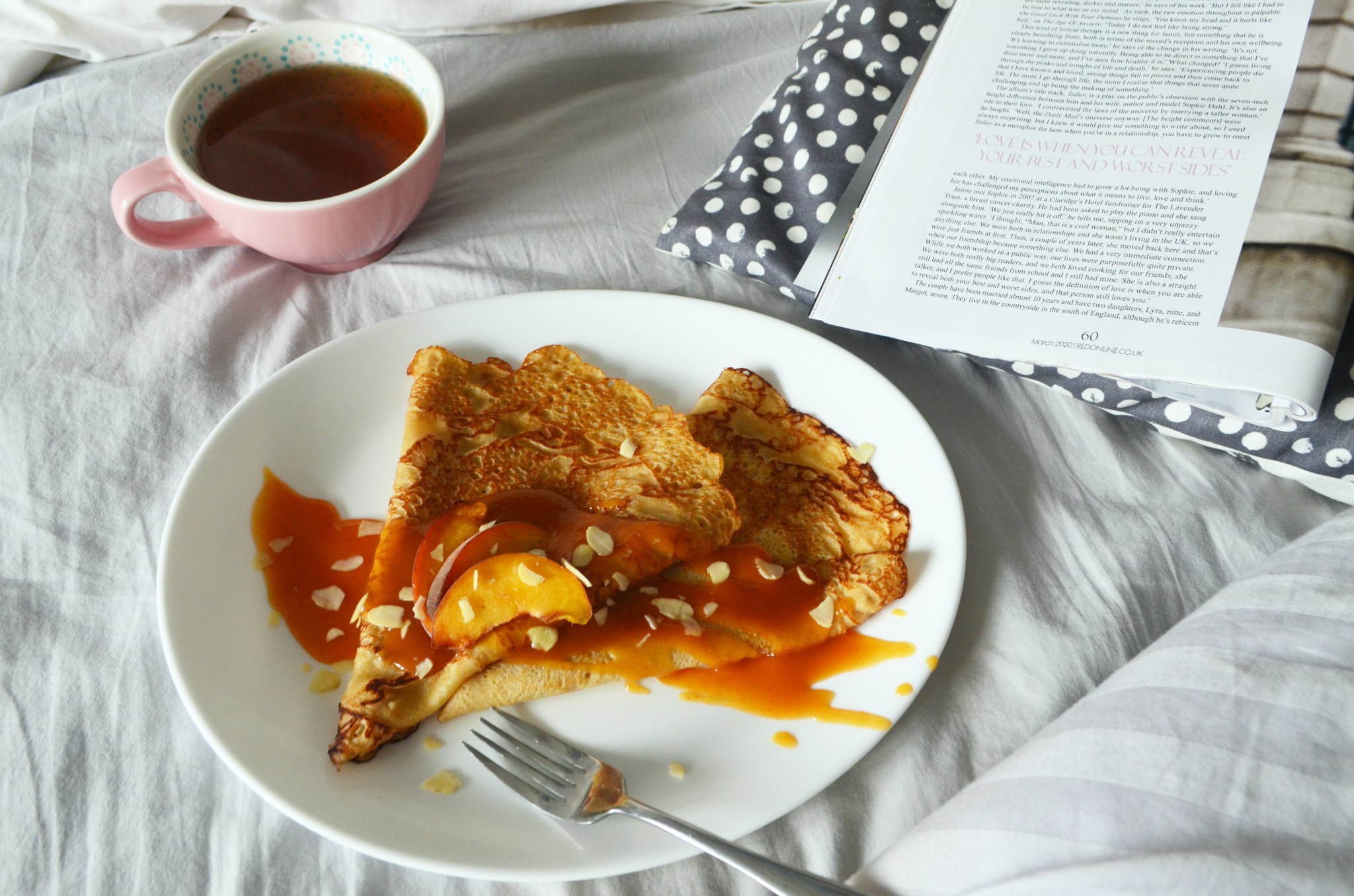 French Crêpes with Boozy Peach Syrup – The Cardiff Cwtch – Welsh Food ...