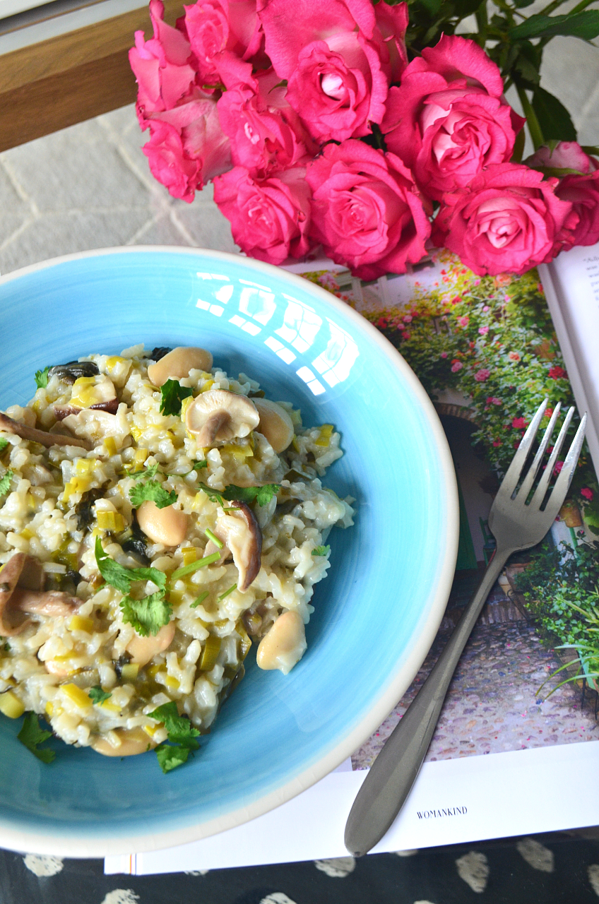 Easy Leek and Mushroom Risotto – The Cardiff Cwtch – Welsh Food ...